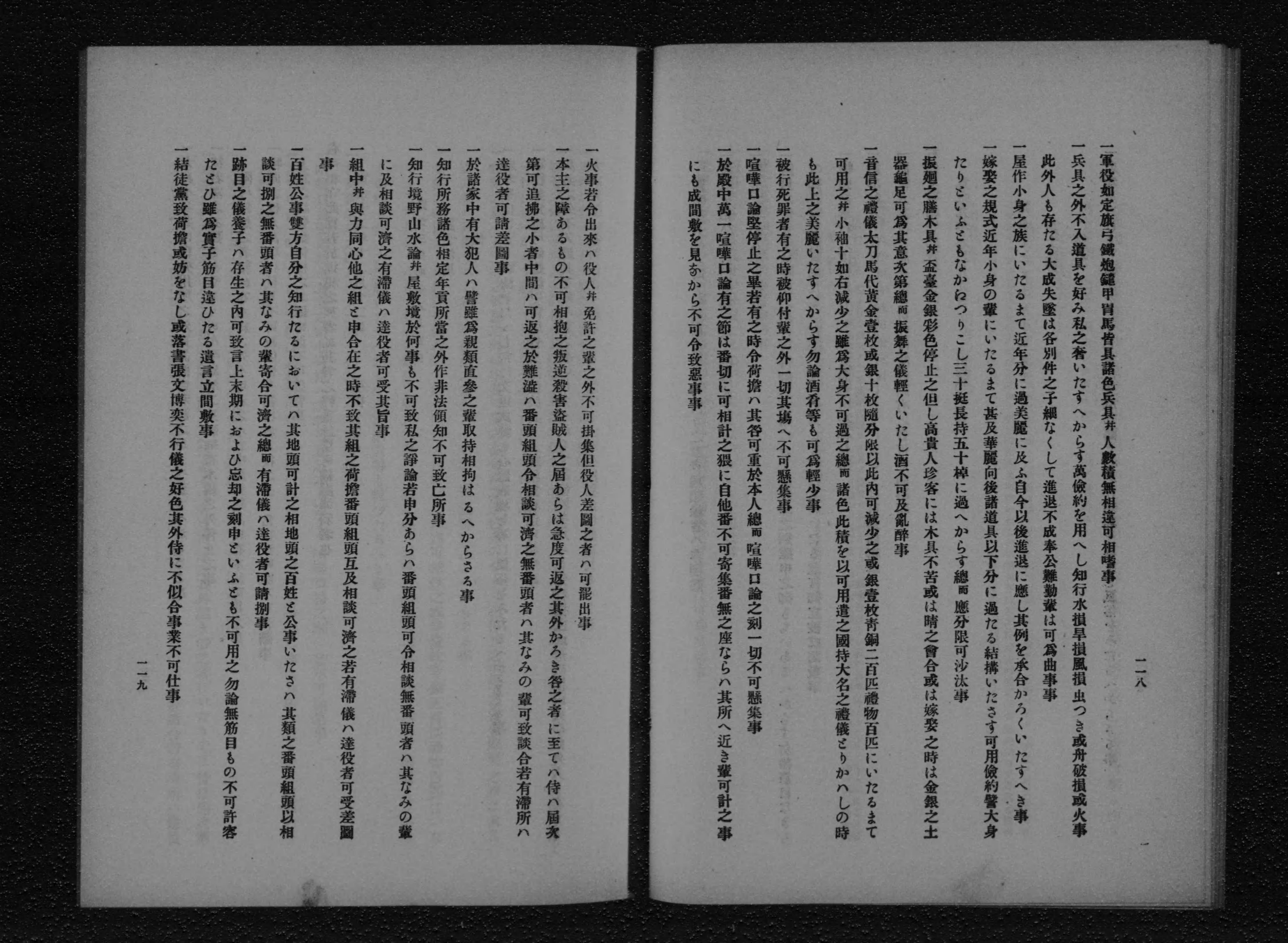 Phases of Martial Structuring: Buke shohatto – Light in the Clouds